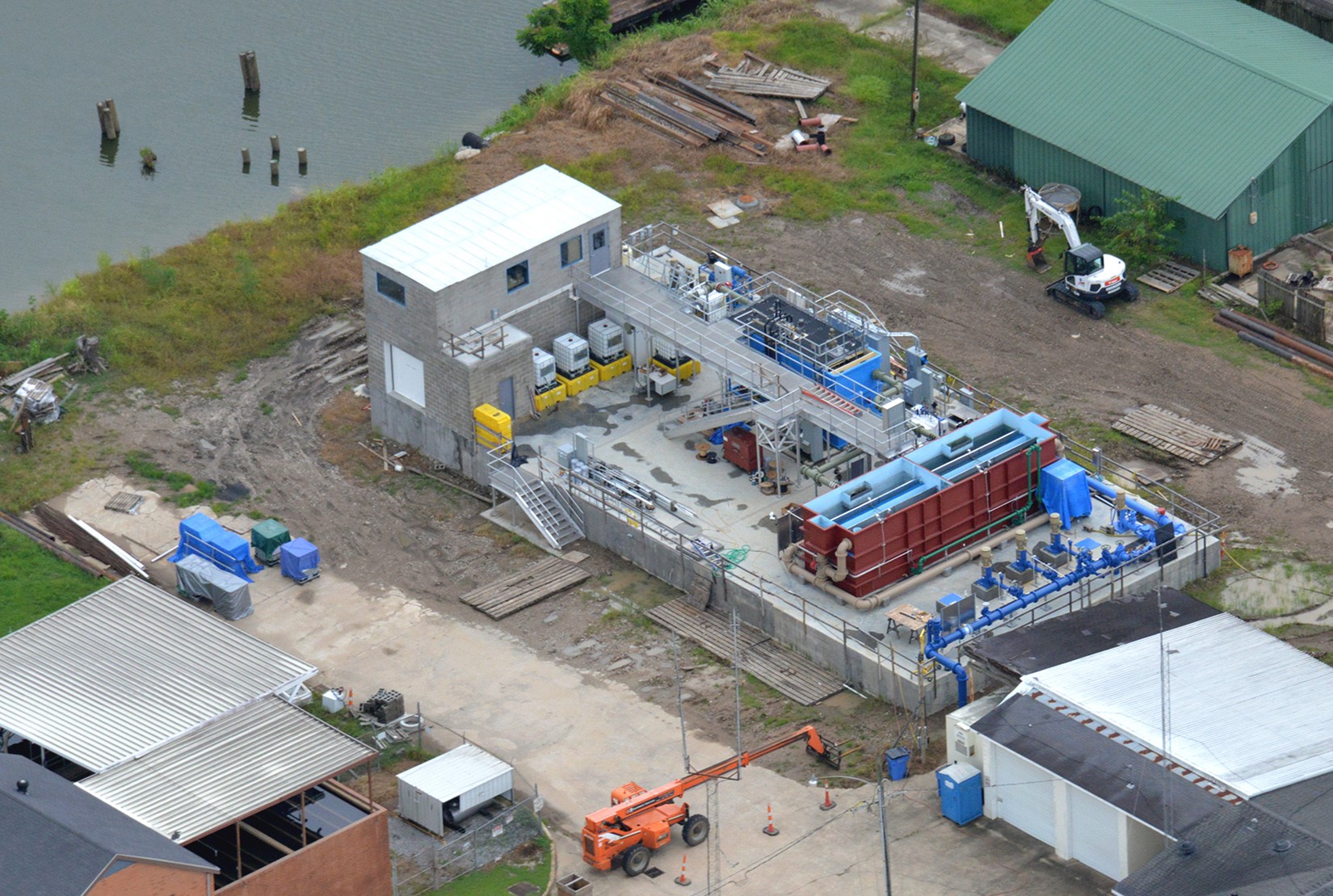 1.5 MGD Compact Clarification System Water Treatment Plant - LEMOINE